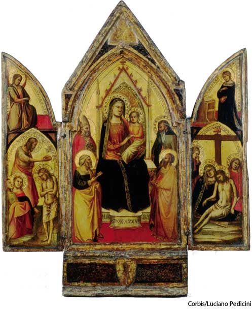 American Heritage Dictionary Entry: triptych